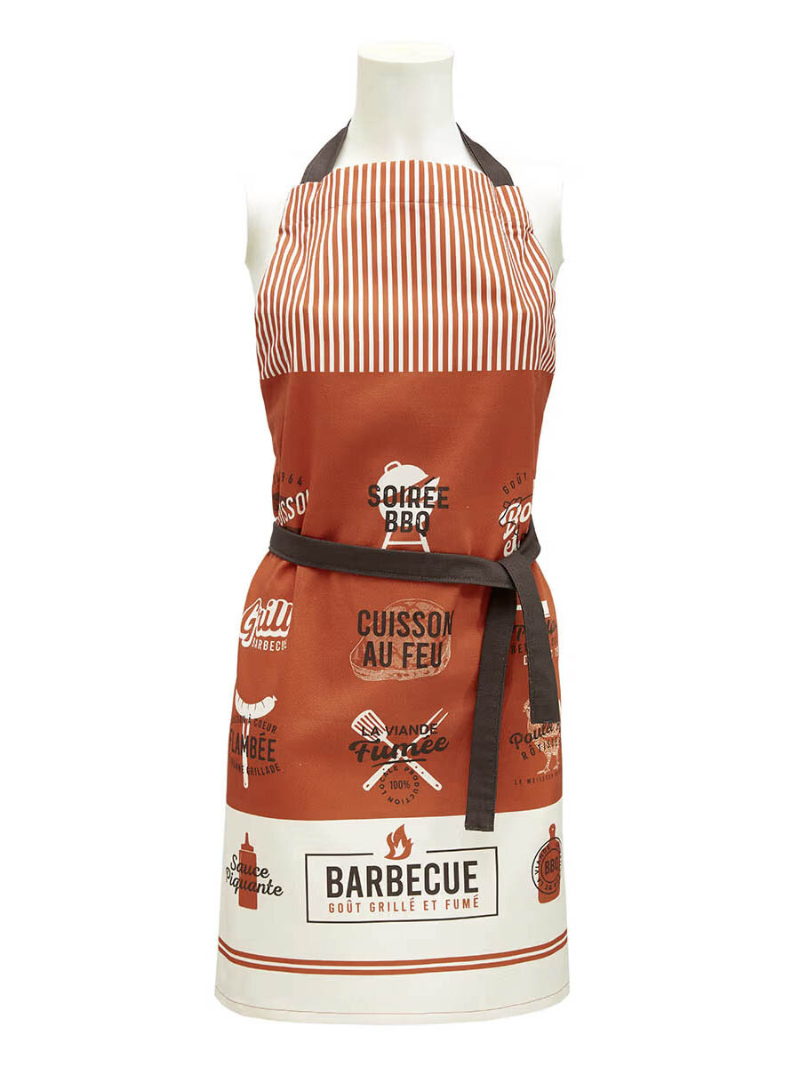 Фартук кухонный Coucke Kitchen Grillades, 100% хлопок, размер 85x76 см