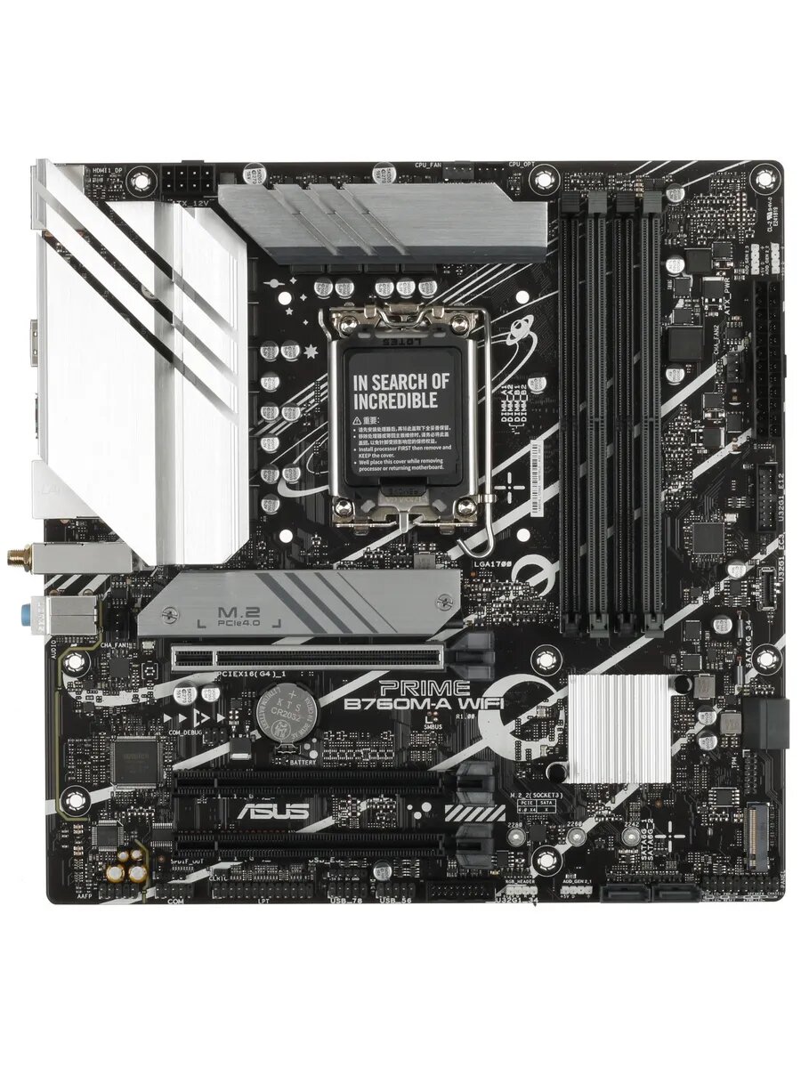 Материнская плата PRIME B760M-A WIFI 4х DDR5