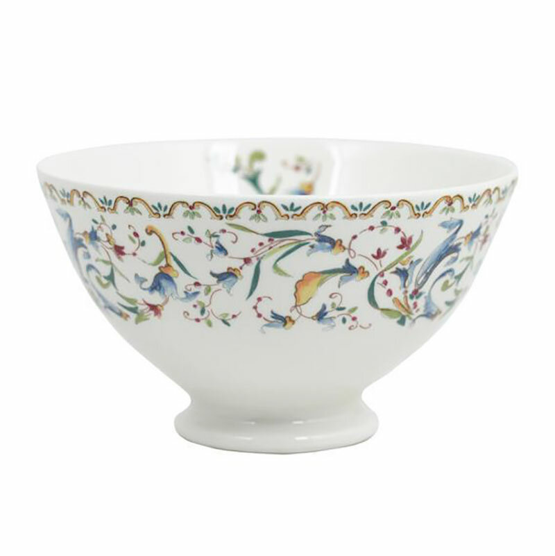 Салатник фаянсовый Gien Toscana, диаметр 15.5 см, белый, глазурь, Франция