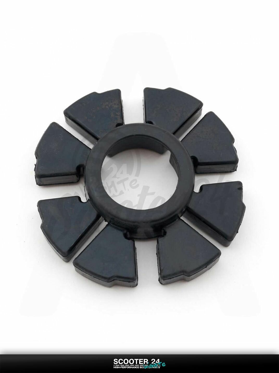 Резинка демпферная на мотоцикл и скутер Suzuki AX100 (черная) "HJ"