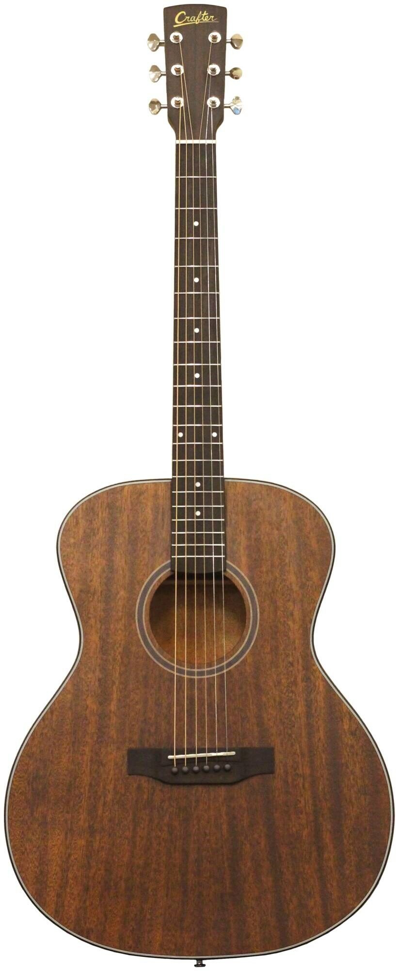 CRAFTER LITE G-15 - акустическая гитара, гранд аудит, верх. дека массив махагони, корп - махагон