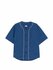 Рубашка KENZO Buttoned short-sleeve shirt, размер M, blue
