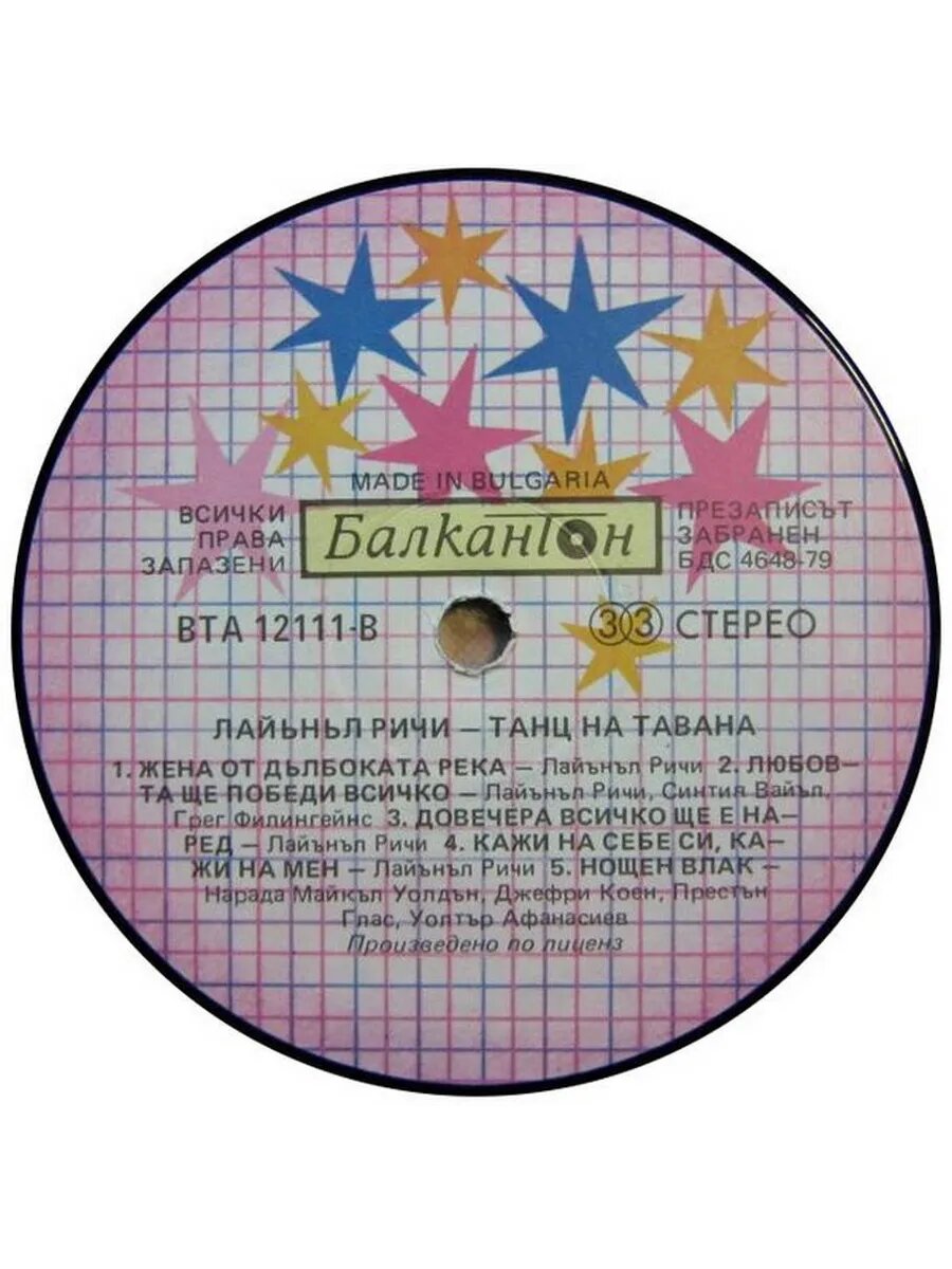 Lionel Richie - Dancing On The Ceiling (1978) — фото 1