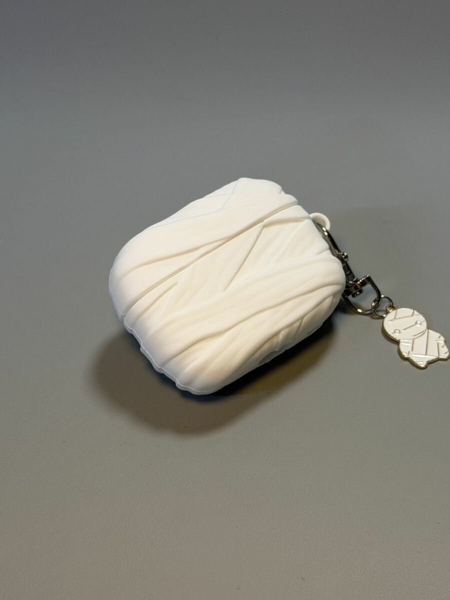 3D чехол AirPods Pro с бинтами horror style мягкий silicone case