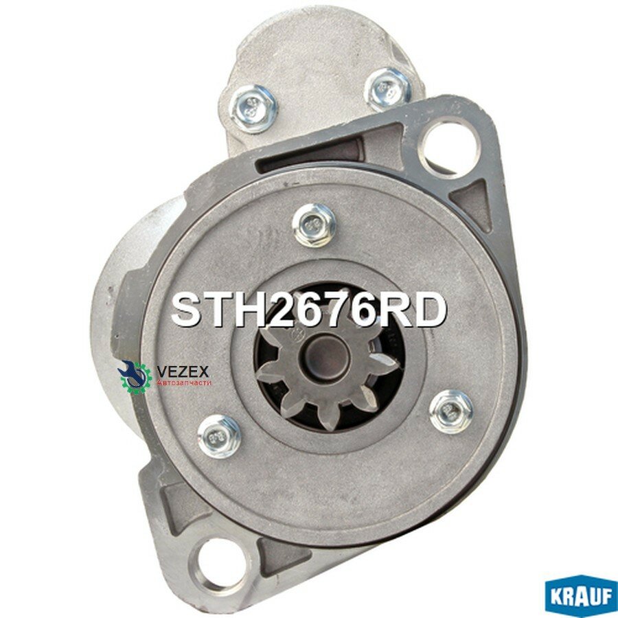 KRAUF STH2676RD стартер! 12V 2.3kW CR 9teeth \ Komatsu 90-98, Mustang 92-98, Samsung 92-98, Yanmar 92-98