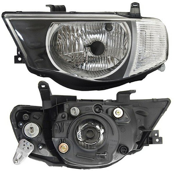 Фара SAT ST-214-1180L-LD-E Mitsubishi L200 07-14, Triton 06-10 слева/ Галоген/ Ручная регулировка