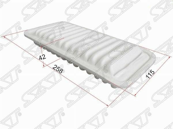 Фильтр воздушный SAT ST-17801-23030 Toyota Passo 04-14, Ractis 05-10