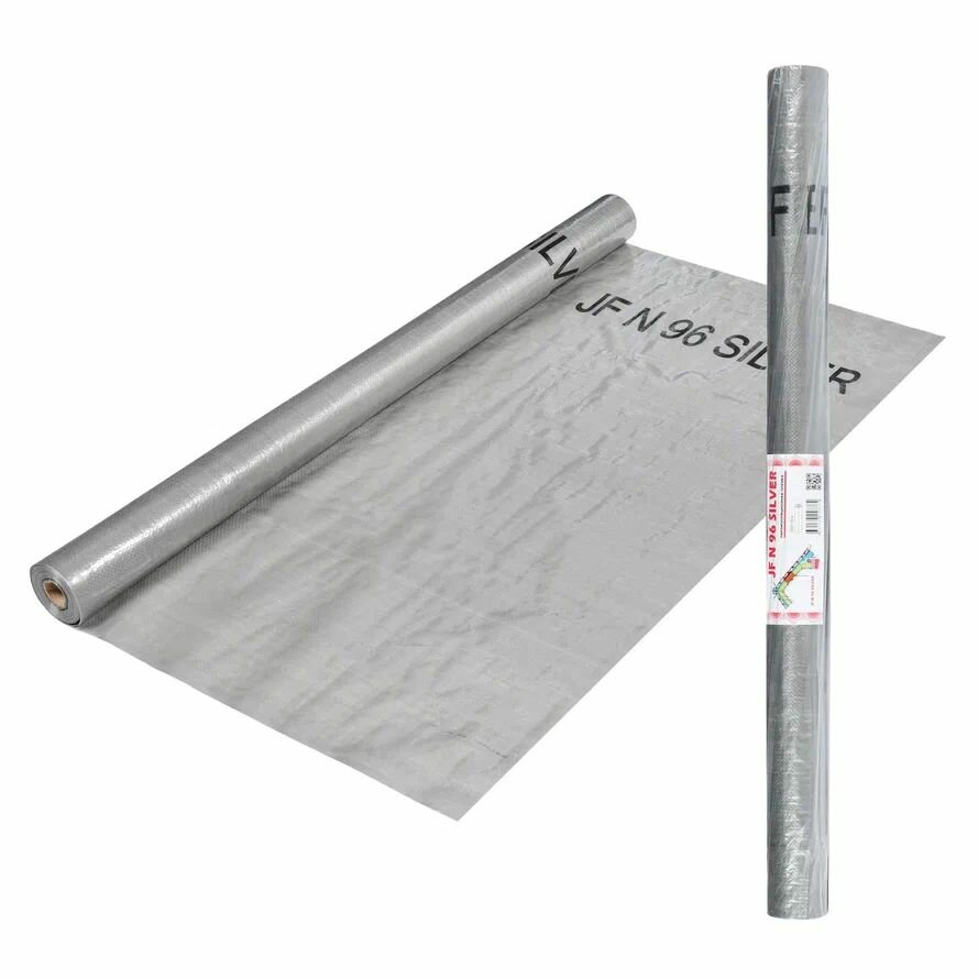 Пароизоляционная пленка JF N 96 SILVER, 96 г м2, 75 м2. Производство РФ