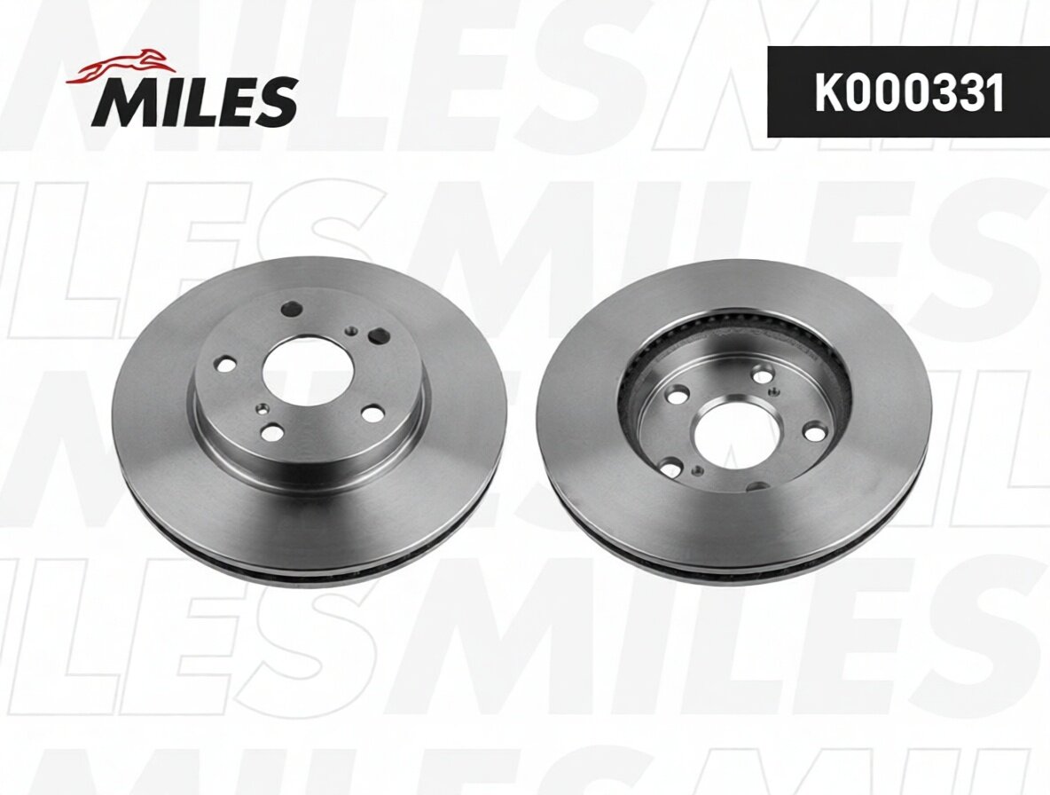 Диск тормозной Miles K000331