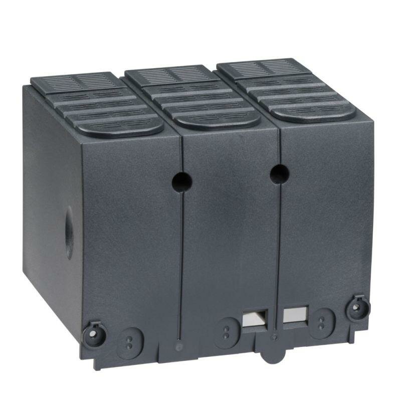 Заглушка клеммная длинная 3п (100-250) SE SPC-LTC3-01-02