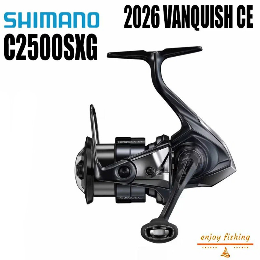SHIMANO 2026 VANQUISH CE C2500SXG Спиннинговое катушка Подходит для Морская и пресной, Япония