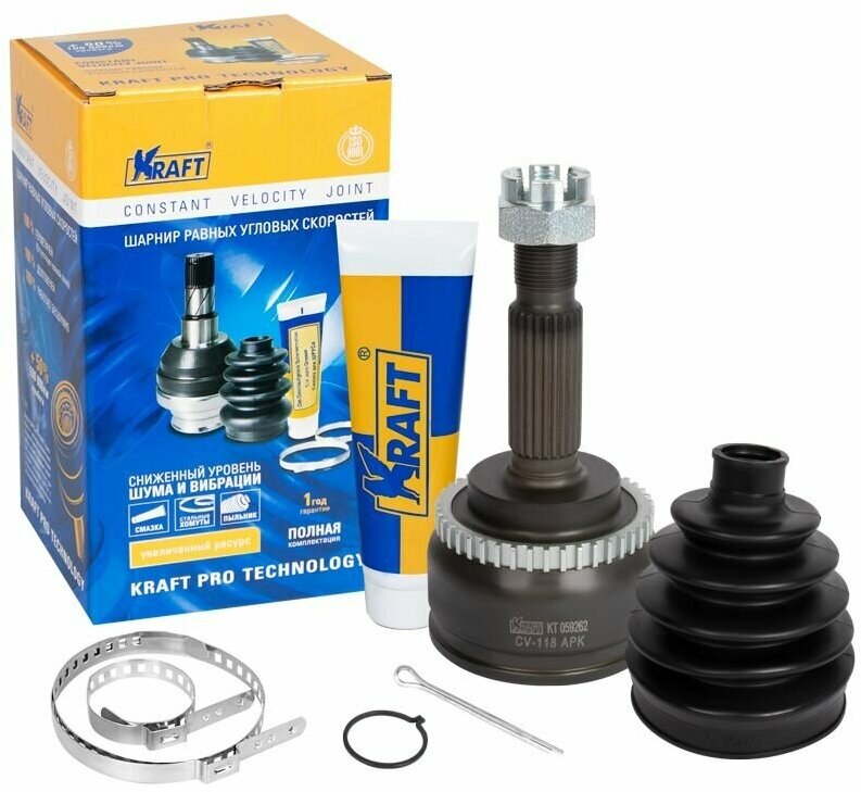 ШРУС наружный Mitsubishi Carisma/Митсубиси Каризме (93-06) KRAFT KT 059262