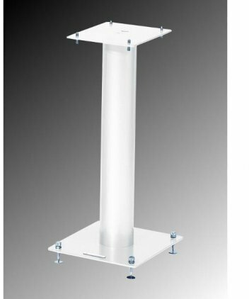 NorStone Stylum 1 white satin подставка под акустическую систему белая, высота 50см