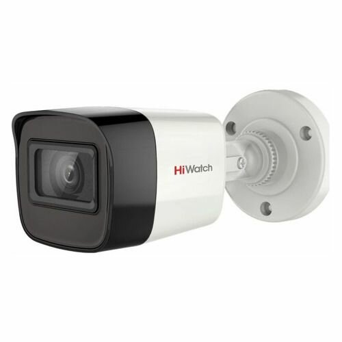 Камера видеонаблюдения аналоговая HIWATCH DS-T520 (C) (3.6 mm), 1080p, 3.6 мм, белый [ds-t520 (с) (3.6 mm)]