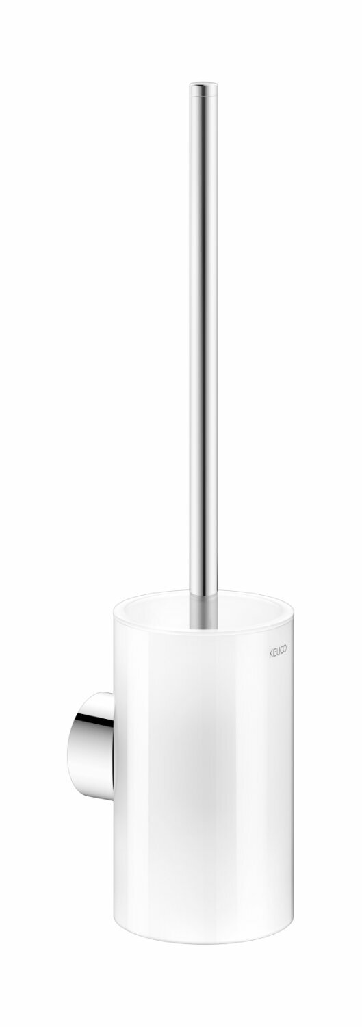 Туалетный гарнитур Keuco Reva, настенный, с хрустальной колбой, хром 12864 019000