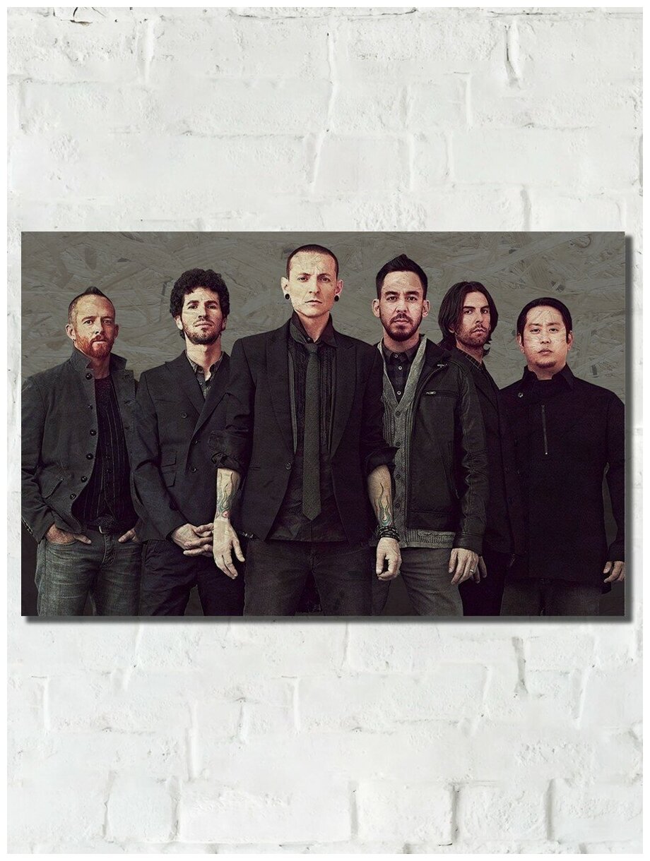 Картина интерьерная на рельефной доске ОСП музыка честер беннингтон linkin park линкин парк - 5220