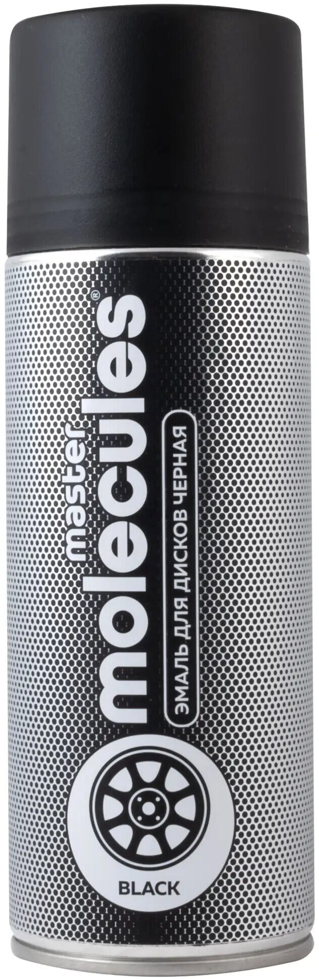 Эмаль для дисков Molecules цвет черный 520 мл