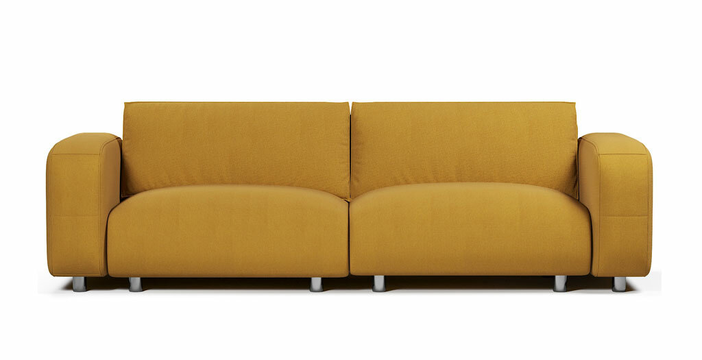 Диван раскладной 4Home Давинчи, 250х105х88 см, Еврокнижка, диван кровать двухместный, с широкими подлокотниками, в гостиную