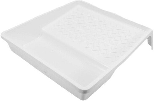 Ванночка для краски 260*290 мм белая, область для валика до 180 мм.