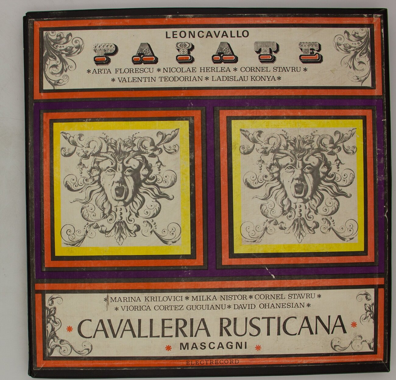 Виниловая пластинка Leoncavallo Масканьи - Паяцы Сельская честь (-Набор из 3