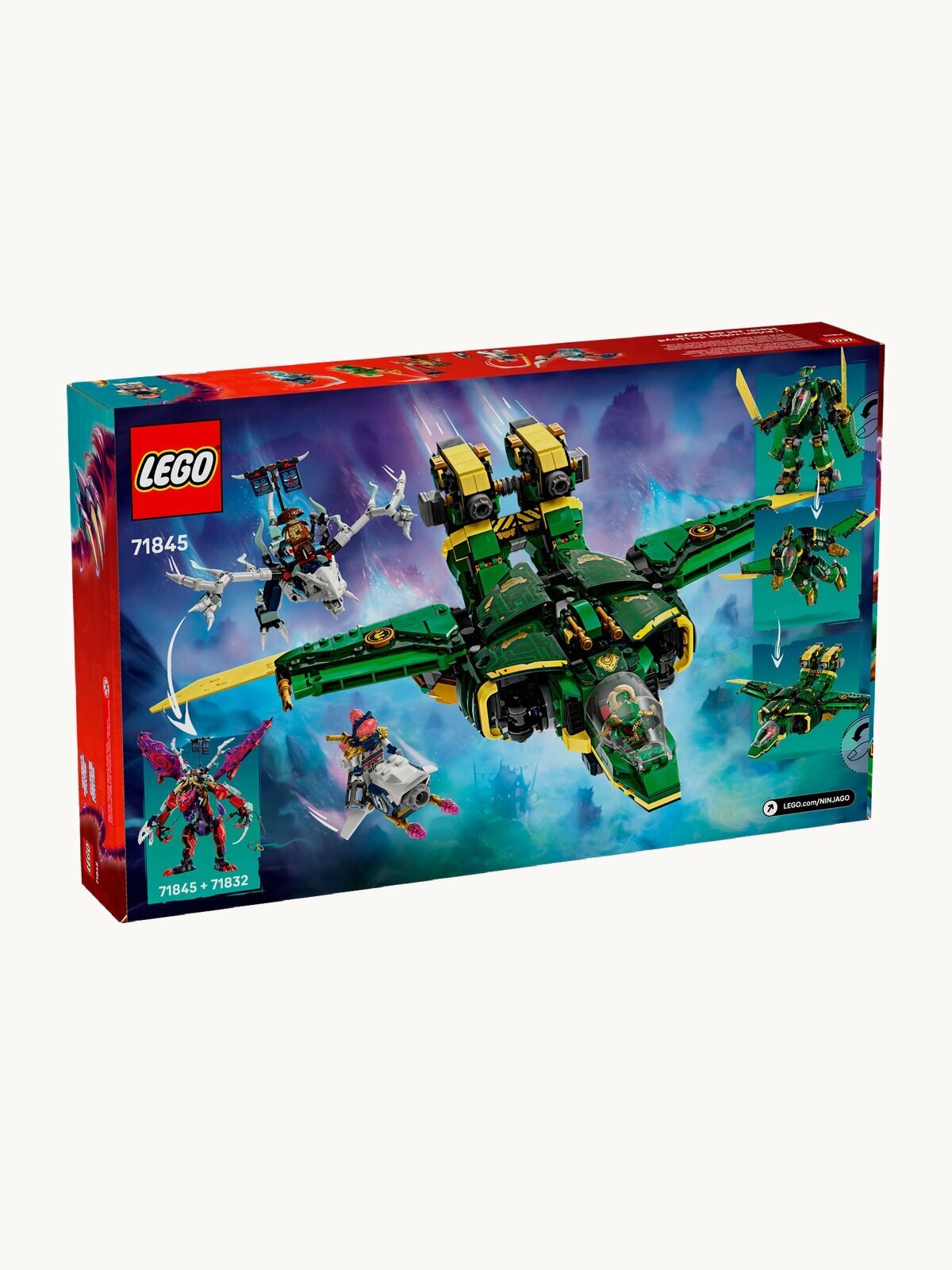 Конструктор LEGO Ninjago 71845 Реактивный робот Ллойда, 1112 дет.