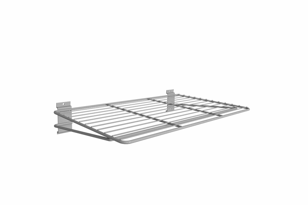 ESSE настенная сетчатая полка 498x300 мм белая SWH22-03 для кухни и ванной на стену