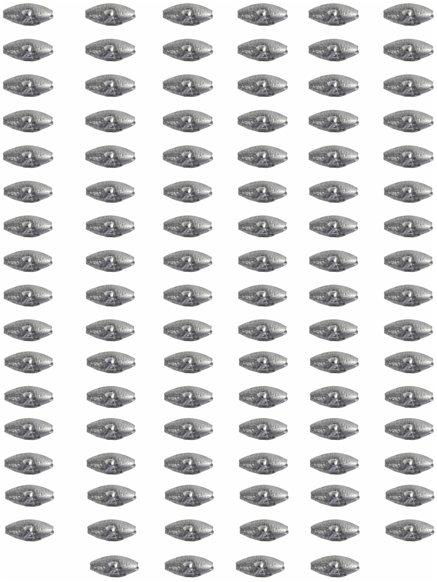 Грузило оливки скользящие 2 грамма 100 шт