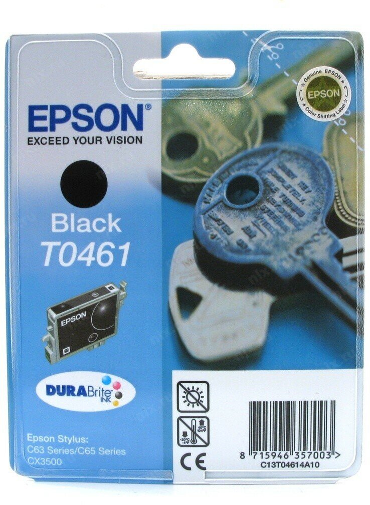 Картридж Epson T0461 (черный)