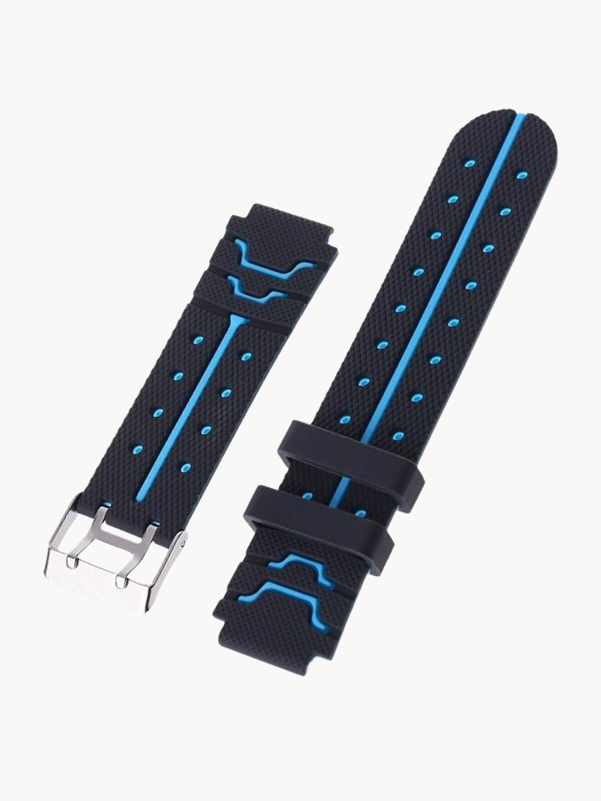 Ремешок для детских смарт-часов Geozon, Jet, Aimoto, Digma, Elari, Wonlex и других с шириной крепления 16 мм. Ремешок для смарт часов Геозон Джет Аимото Дигма Елари Вонлекс 16мм / синий