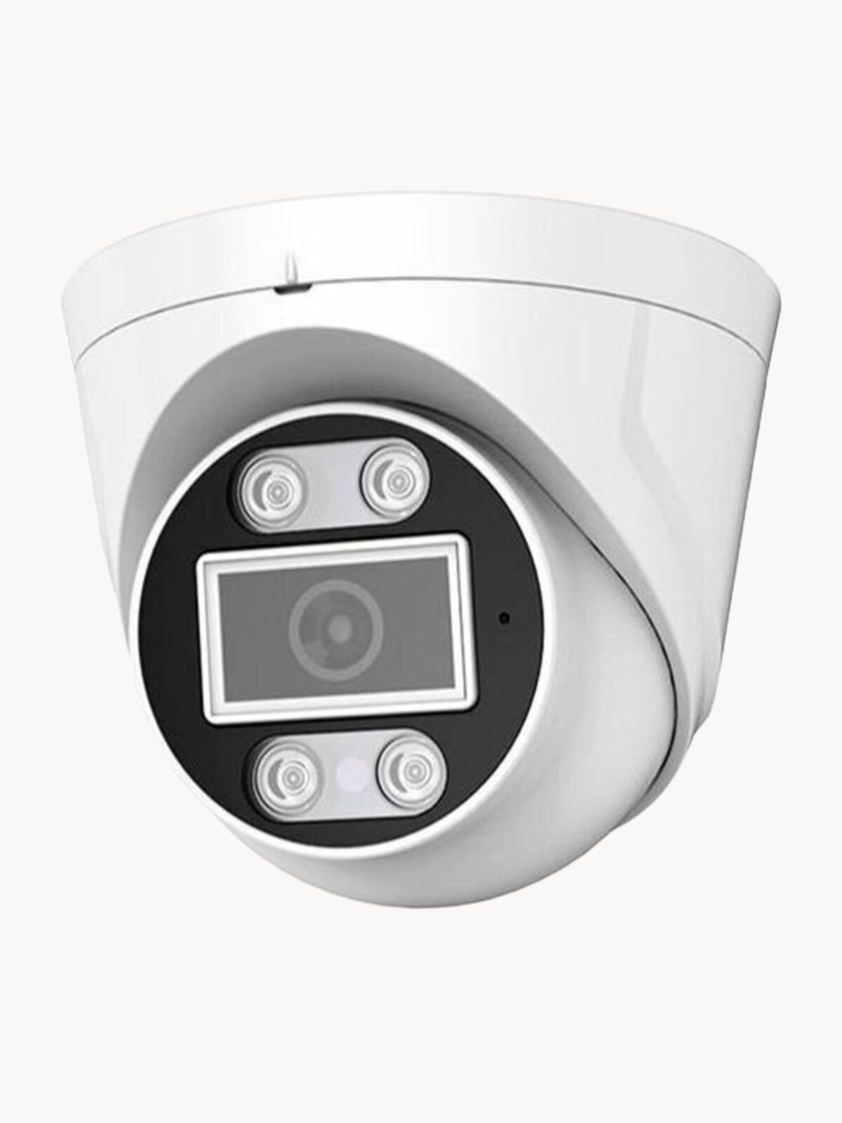 Купольная AHD 5МП камера видеонаблюдения для помещений и улиц ИК+белая подсветка SECTEC AHD8505M2.8-DA