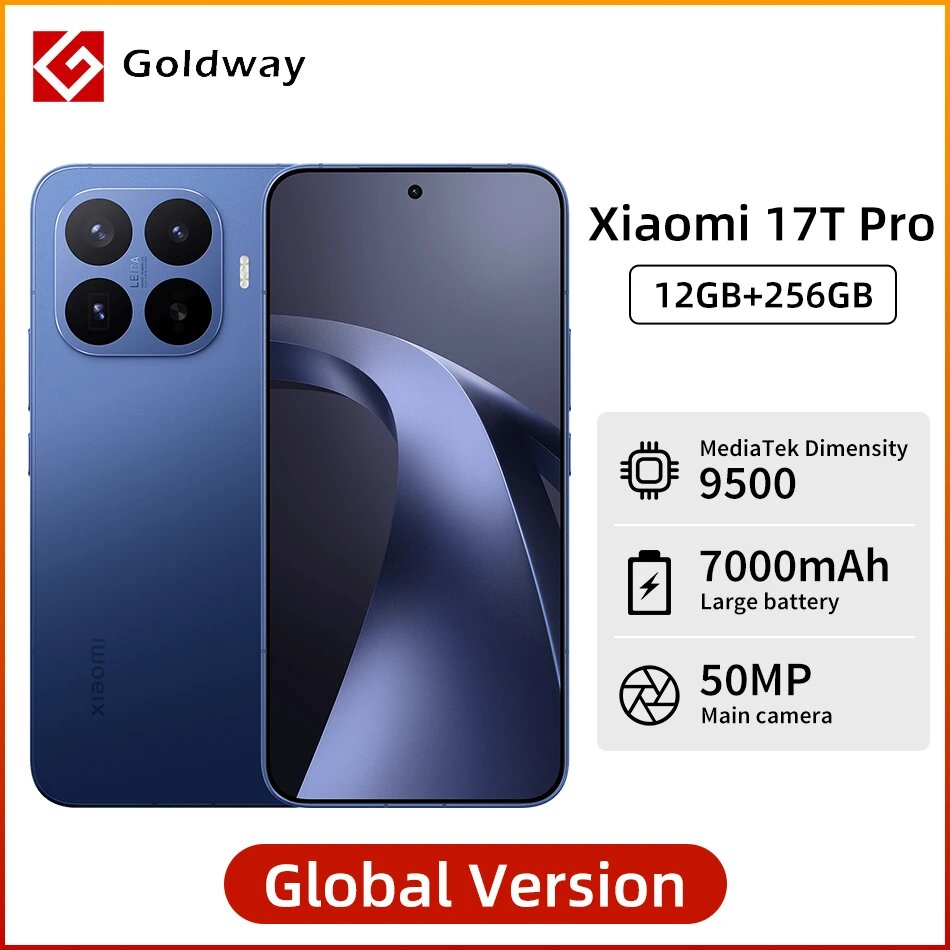 Смартфон Xiaomi 17T Pro, 12/256ГБ, global
