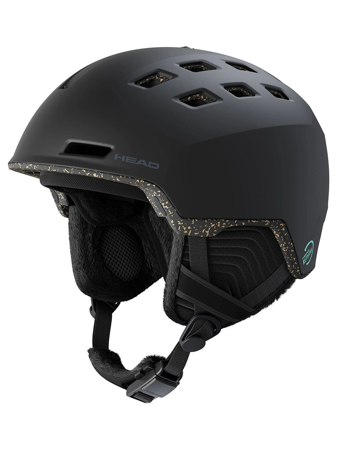 Горнолыжный шлем Head Rev Rethink Black 25/26 Черный, для мужчин