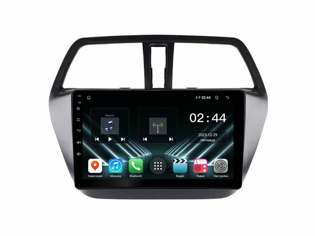 Штатная магнитола Suzuki SX4 2 2013-2022 UNISON 09T4 4Gb/64Gb IPS BT Wi-Fi CarPlay (337-09T4)
