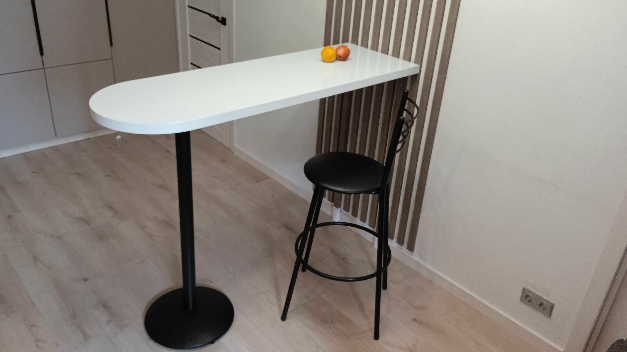 Барная стойка БС-2ч Супер белый