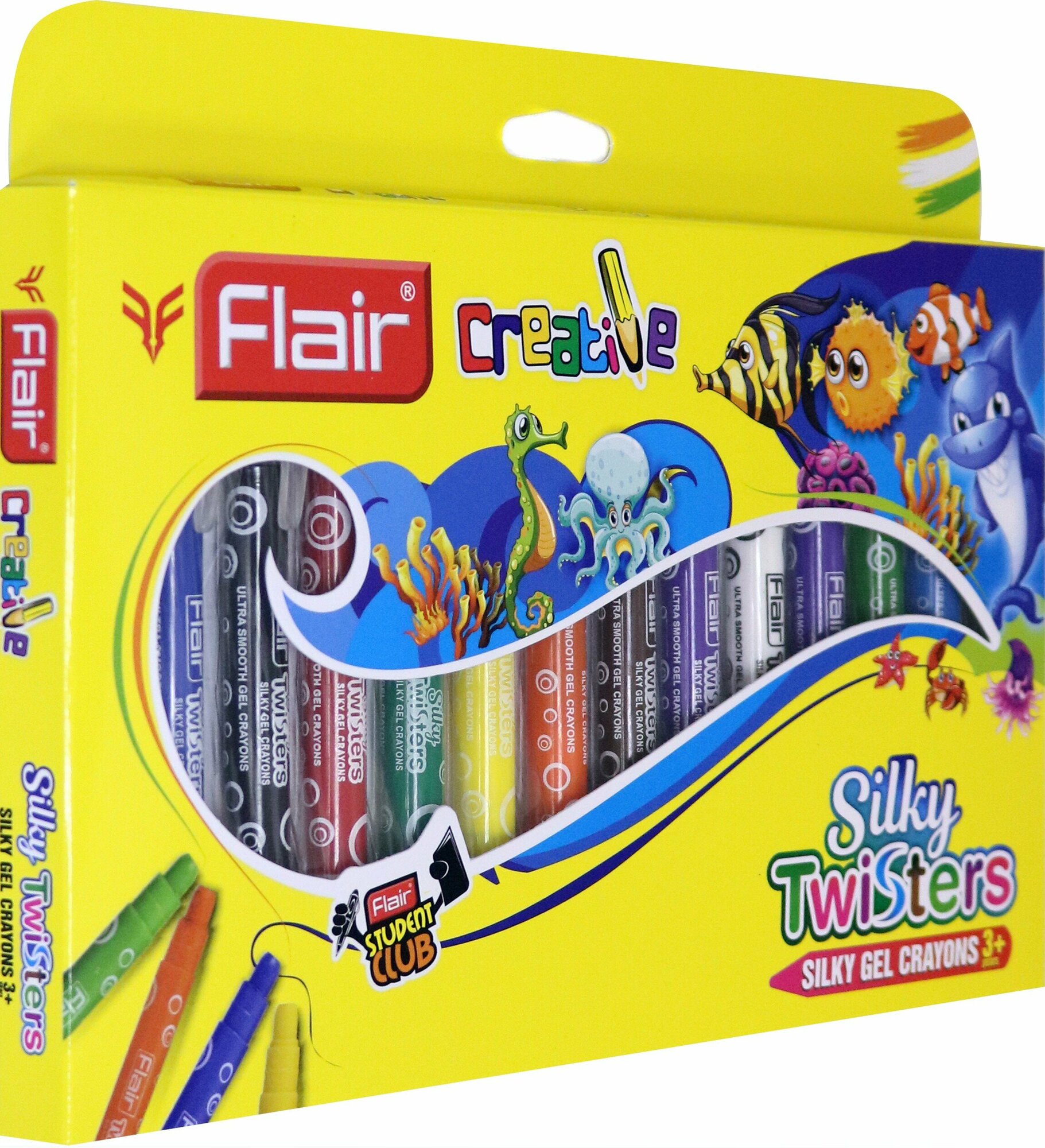 Гелевые мелки Creative, 12 цветов