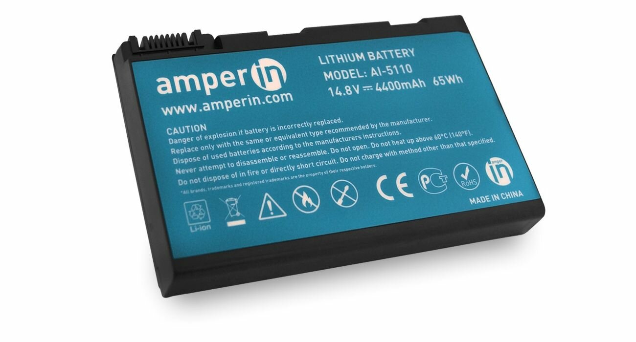 Аккумулятор Amperin для Acer BATBL50L6