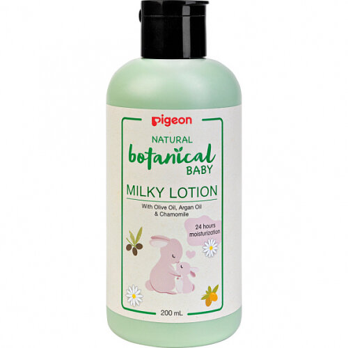 Детское молочко для тела Pigeon Natural Botanical, 200 мл