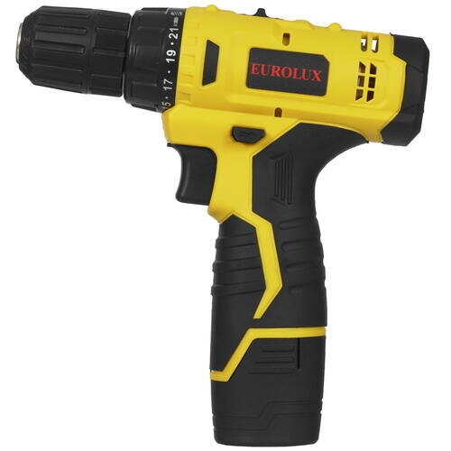 Аккумуляторная дрель-шуруповерт Eurolux ДА-12/2Li