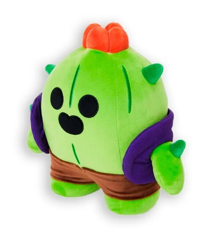 Мягкая игрушка Спайк Бравл Старс 40 см / Spike Brawl Stars / кактус