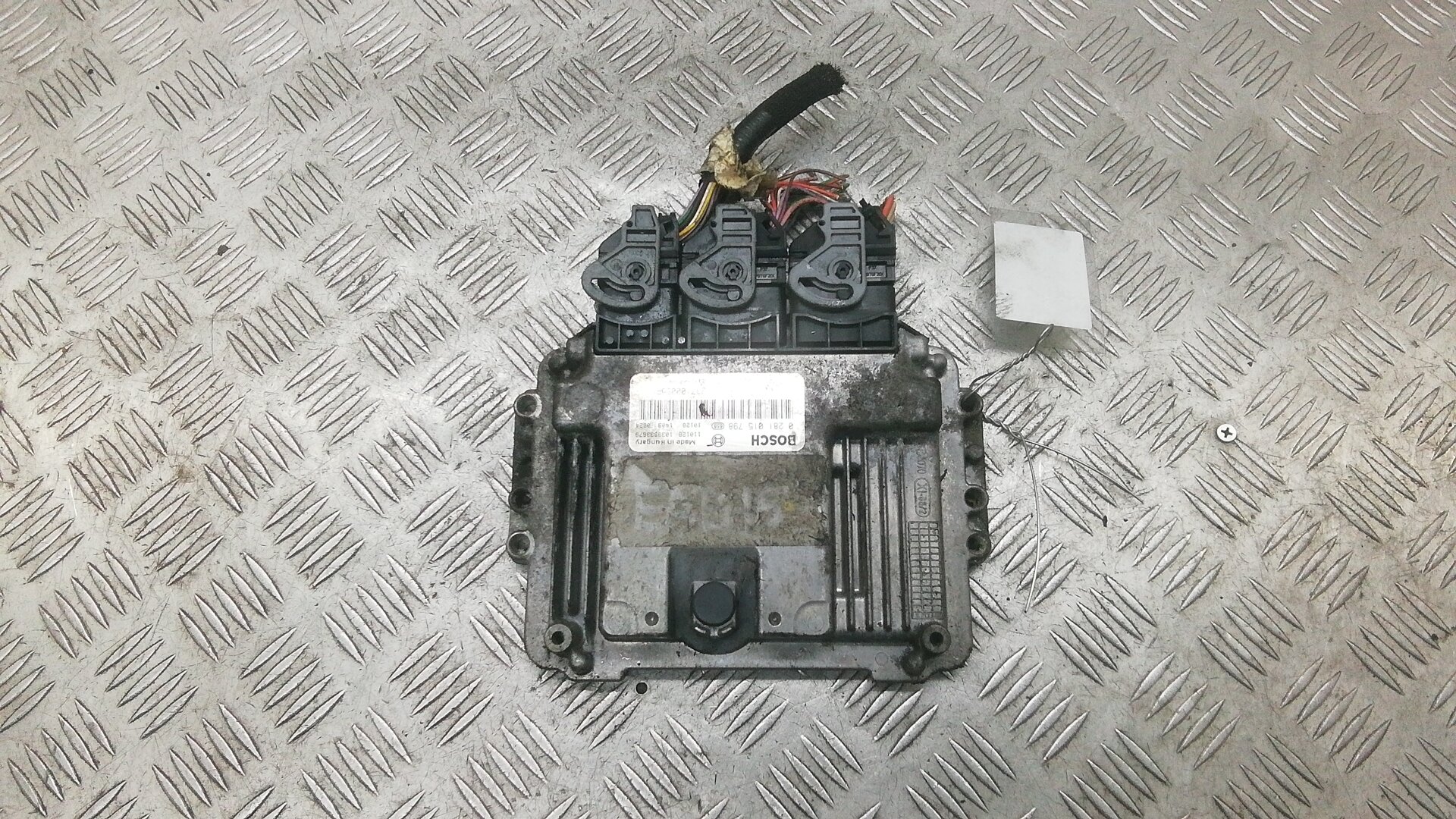 Блок управления двс RENAULT SCENIC 3, Номер 0281015798