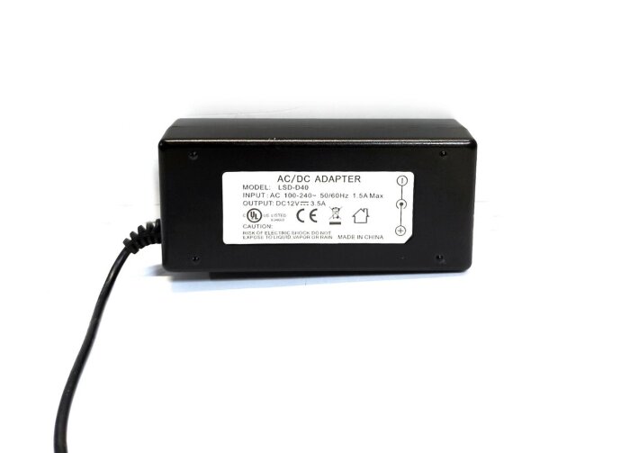 Блок питания 12V 3.5A LSD-D40