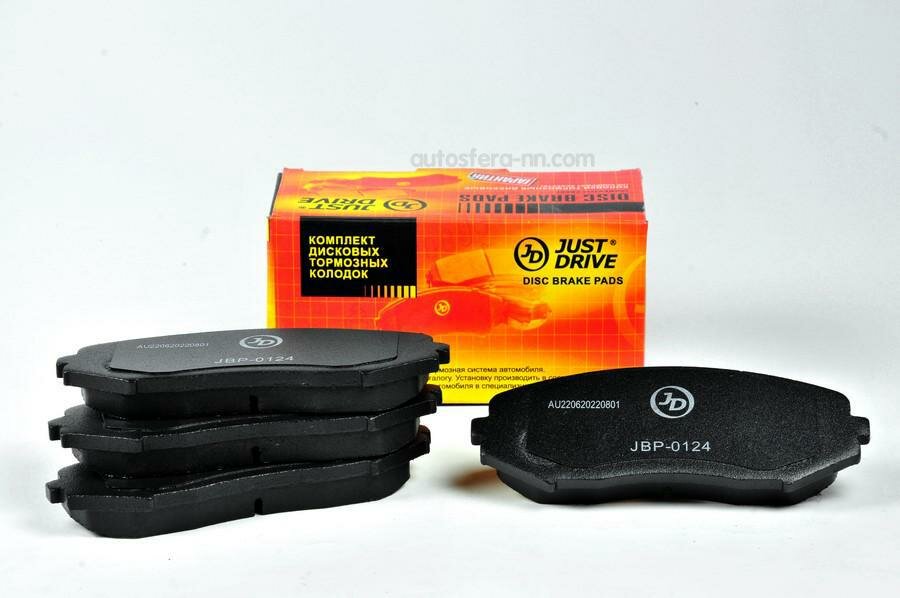 JUST DRIVE JBP0124 Колодки тормозные, передние D9044H