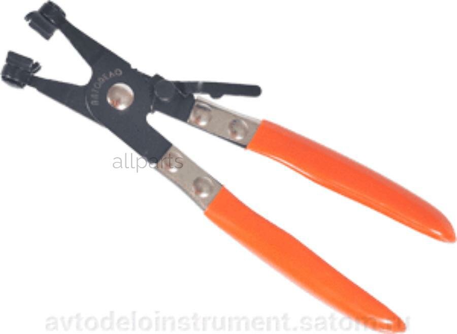 Автодело 40100 Клещи для самозажимных, пружинных хомутов прямые АвтоDело 40100