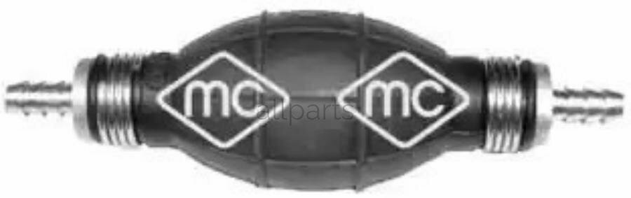 METALCAUCHO 02007 насос подкачки ручной -ГРУША8MM, 8MM (прямой)
