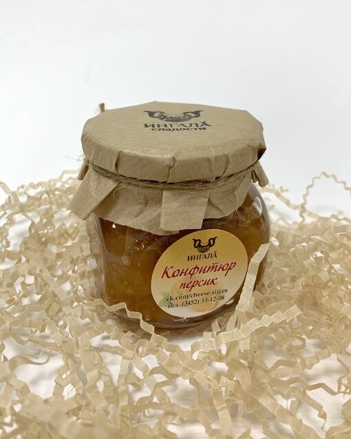 Конфитюр "Персик" 230 грамм