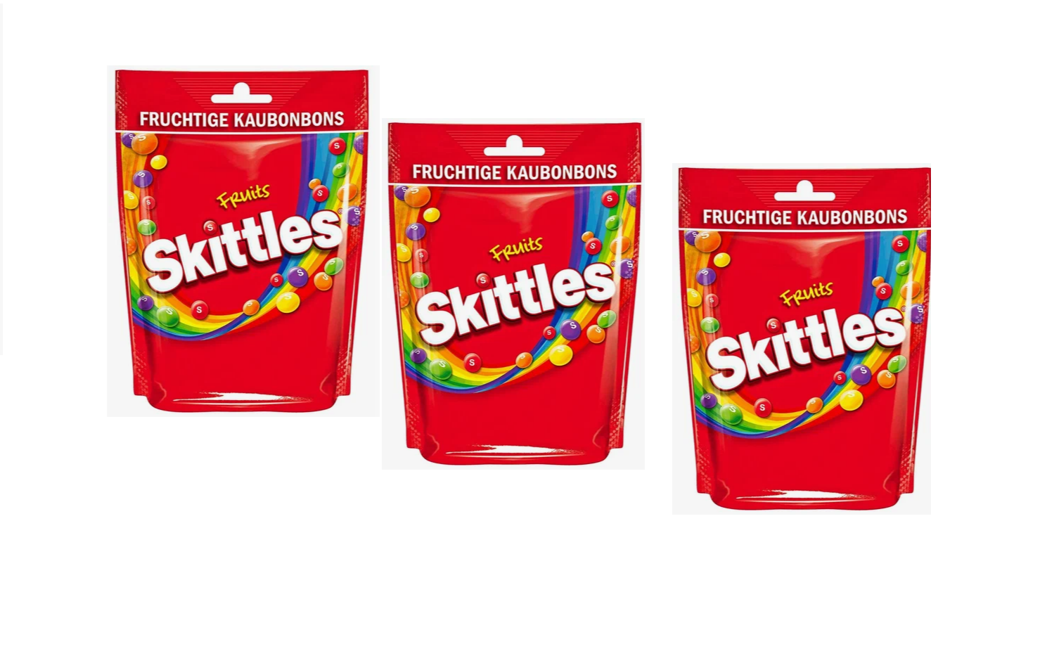 Драже Skittles Fruits, (3 шт. по160 гр.)