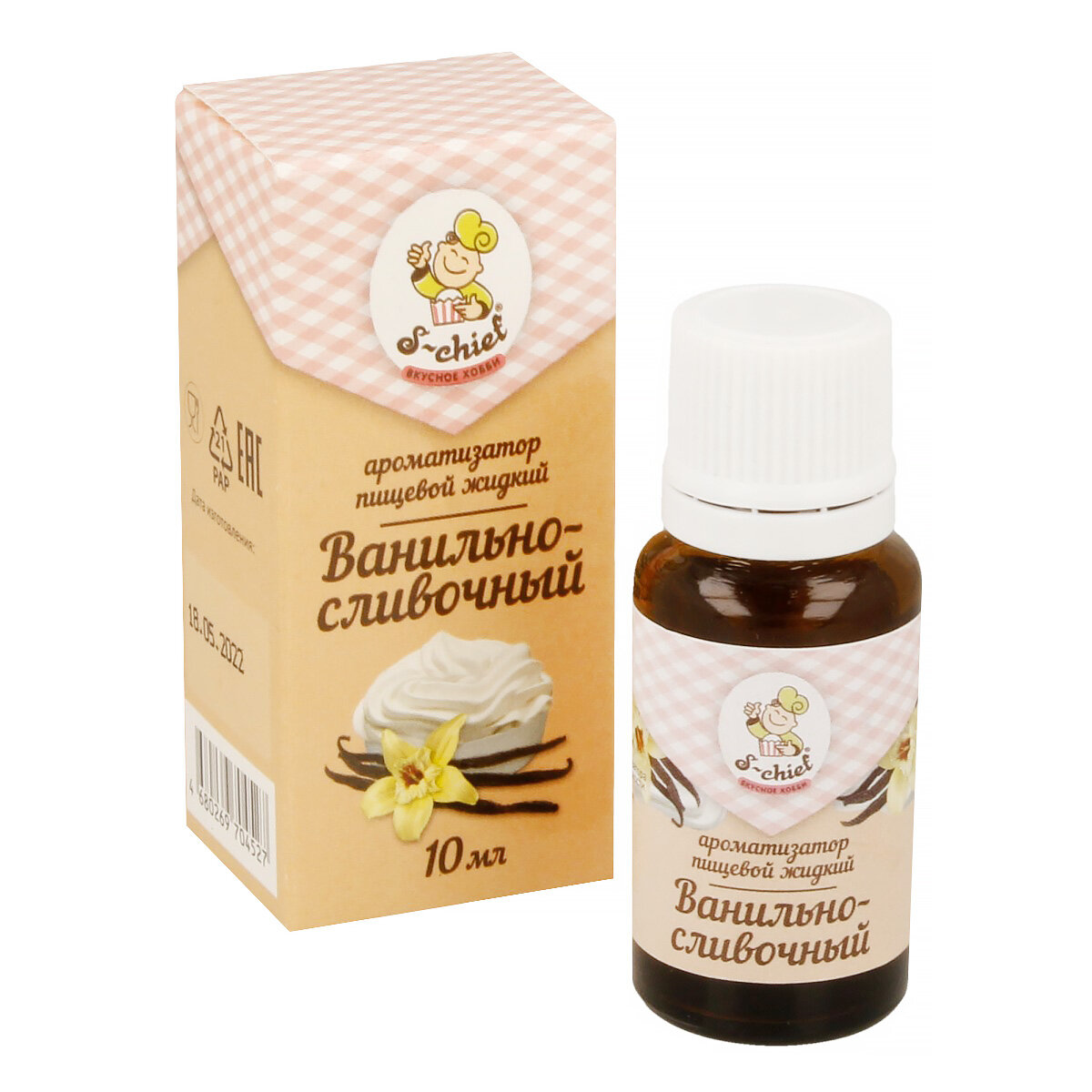 S-CHIEF" Ароматизатор пищевой 10 г "Ванильно – сливочный