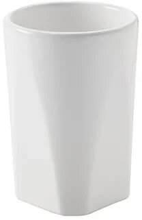 Стакан для зубных щеток Stil Haus Liz LZ10AP(08-BI) настольный, белый
