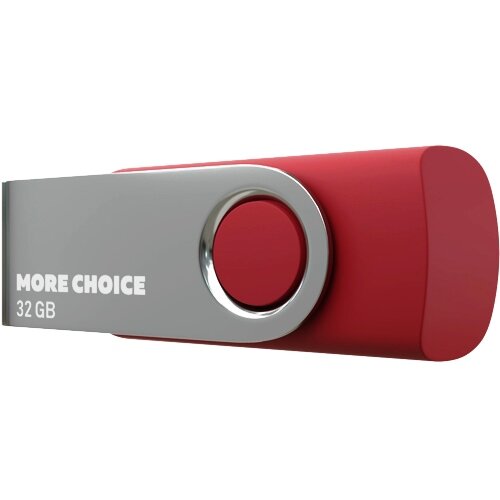 Flash Drive USB 32 Гб More Choice MF32-4 - красный