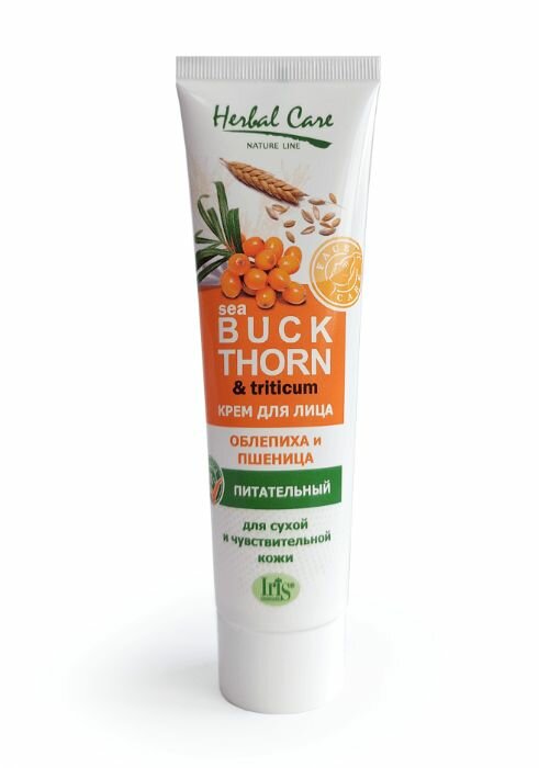 Iris cosmetic Крем для лица Herbal Care, Облепиха и пшеница, 100 мл